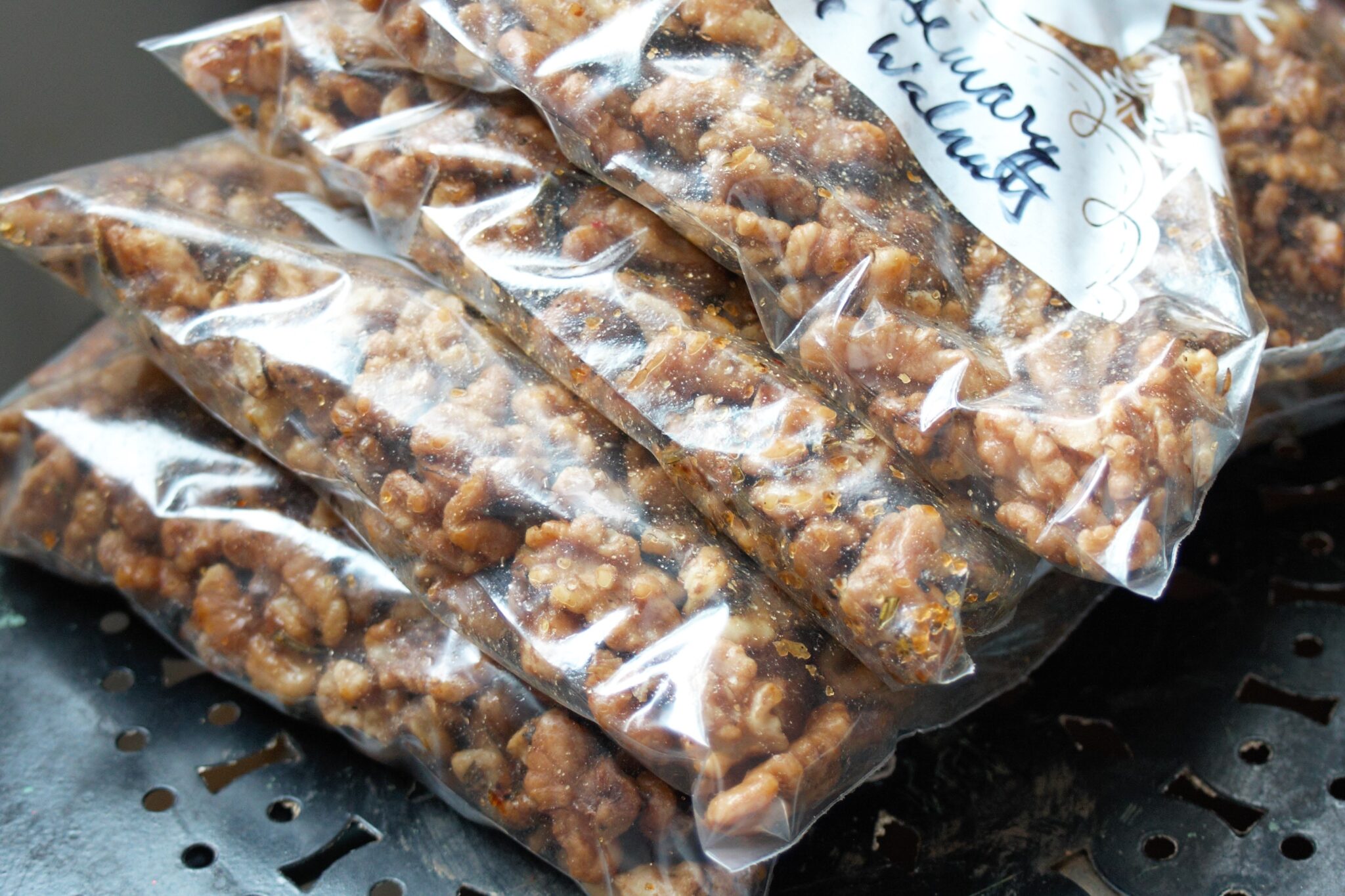 Simple Rosemary Maple Roasted Walnuts for Gifting – akukskitchen.com