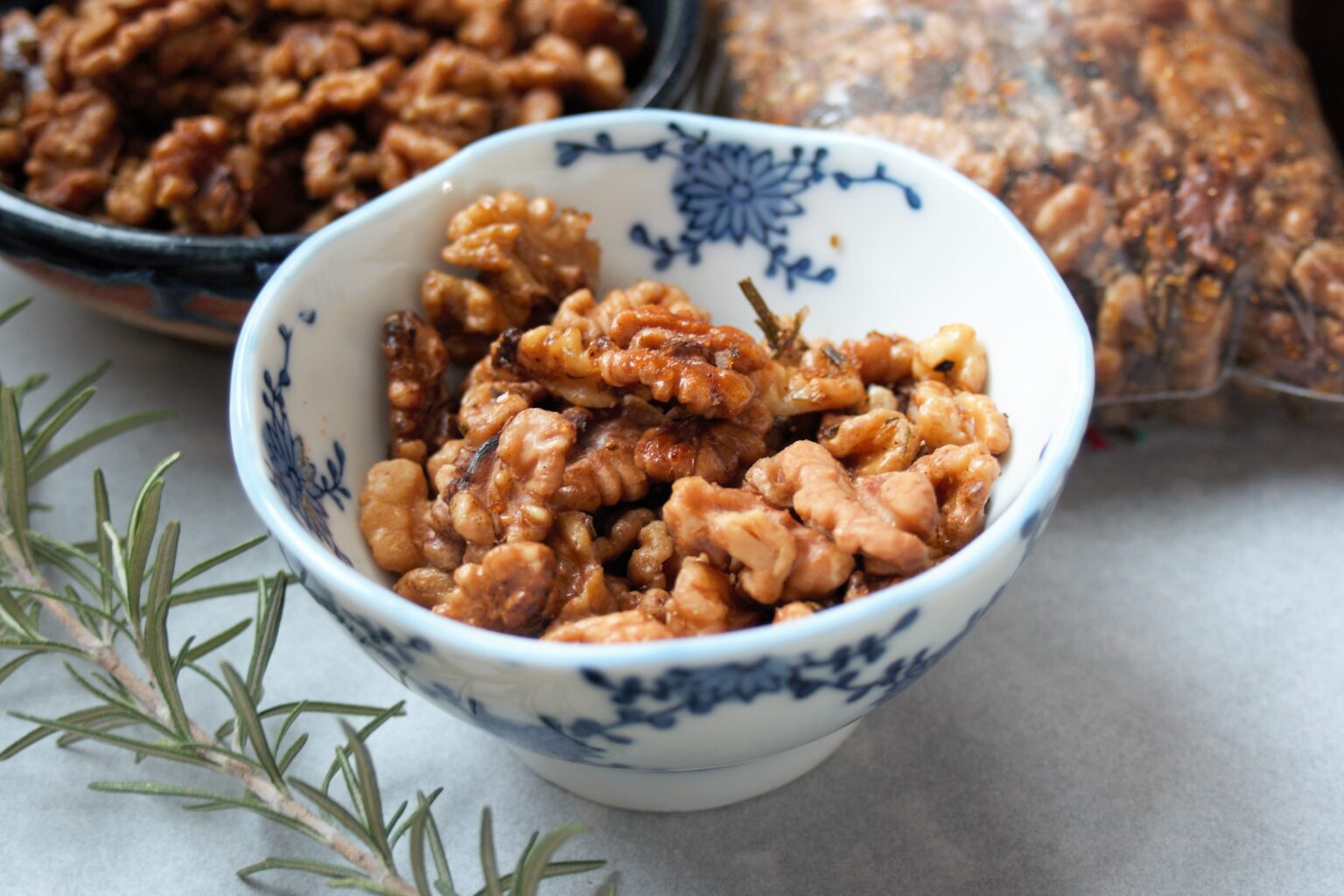 Simple Rosemary Maple Roasted Walnuts for Gifting – akukskitchen.com